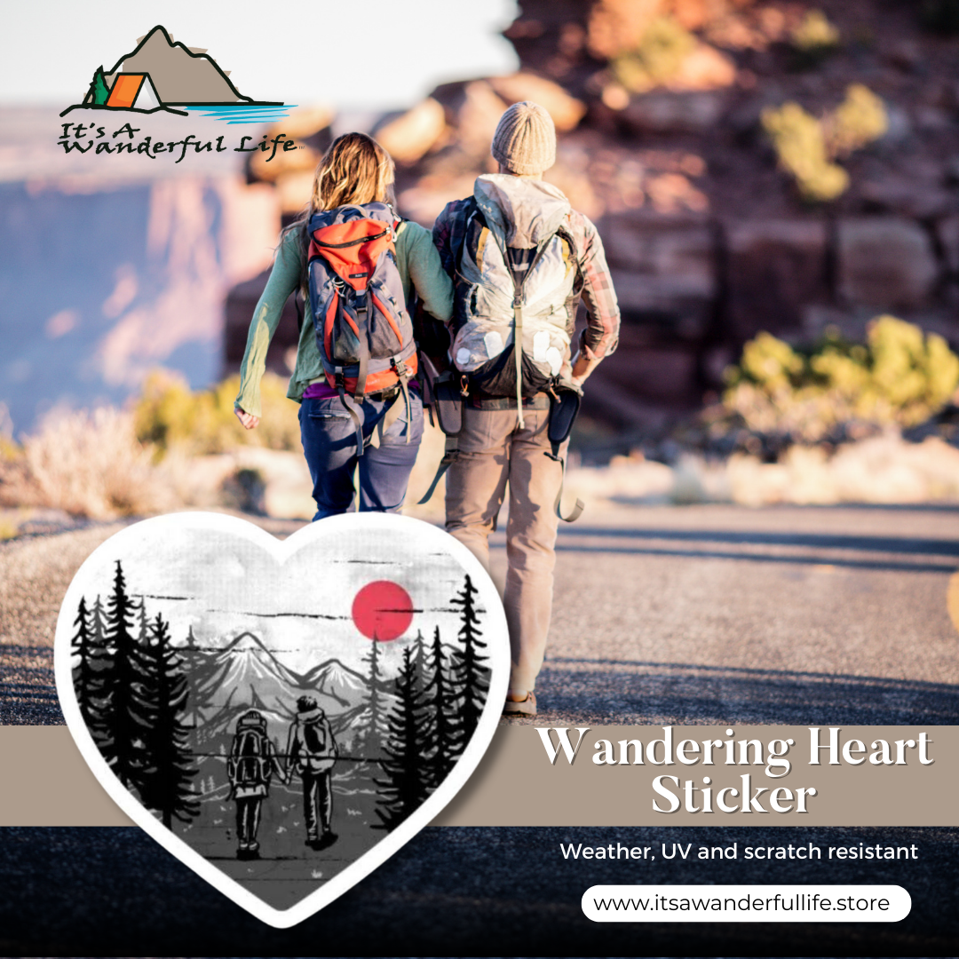 Wandering Heart Sticker – It's A Wanderful Life Official Brand Store